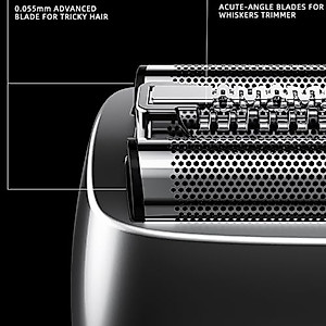 Mini Foil Shaver, Waterproof Mini Electric Shaver, USB Rechargeable Mini Foil Razor, 6.77x3.58x2.09 Inches Portable Mini Shaver, 220g Pocket Foil Razor, Fast Charging Foil Razor for Men Travel