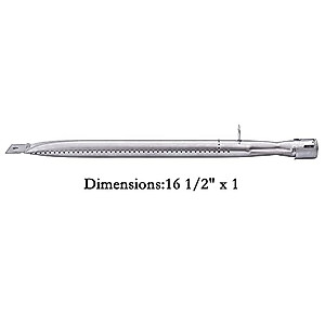 Htanch PN2071(5-Pack) SA2411 (5-Pack) 16 1/8" Heat Plates and Burners Replacement for Perfect Flame SGL2008A, SLG2007A, SLG2007B, SLG2007D Gas Grill
