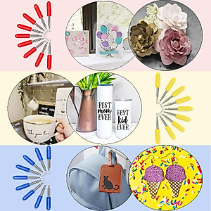 20 Pcs Replacement Blades for Cricut Explore Air2/Air 3 /Maker Cutting Machines - Including 5PCS Fine-Point Blades, 10PCS Standard Blaeds and 5PCS Deep Cutting Blades for Replacement Cricut Blades