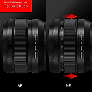 Panasonic LUMIX S5 Full Frame Mirrorless Camera (DC-S5BODY) and LUMIX S PRO 50mm F1.4 Lens (S-X50)