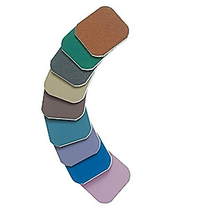 2 inch by 2 inch Double Sided Micro-Mesh Soft Touch Sanding Pads Ideal for Pen and Bottle Stopper Polishing. Perfect for Cycle Sanding Acrylic Materials with CA Glue Finish