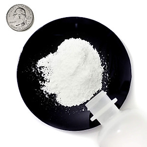 Magnesium Sulfate Anhydrous / 1 Pound / 4 Bottles / 99% Pure USP Food Grade/Fine Powder
