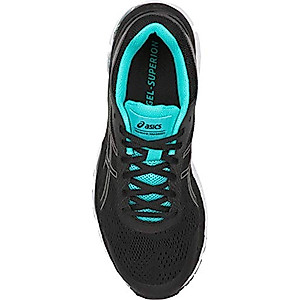 ASICS Gel-Superion 2 Women's Running Shoe, Black/Silver, 7.5 M US