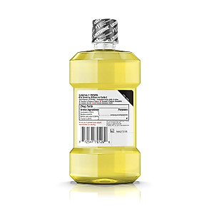 Listerine Original Oral Care Antiseptic Mouthwash with Germ-Killing Formula to Fight Bad Breath, Plaque and Gingivitis, 250 mL