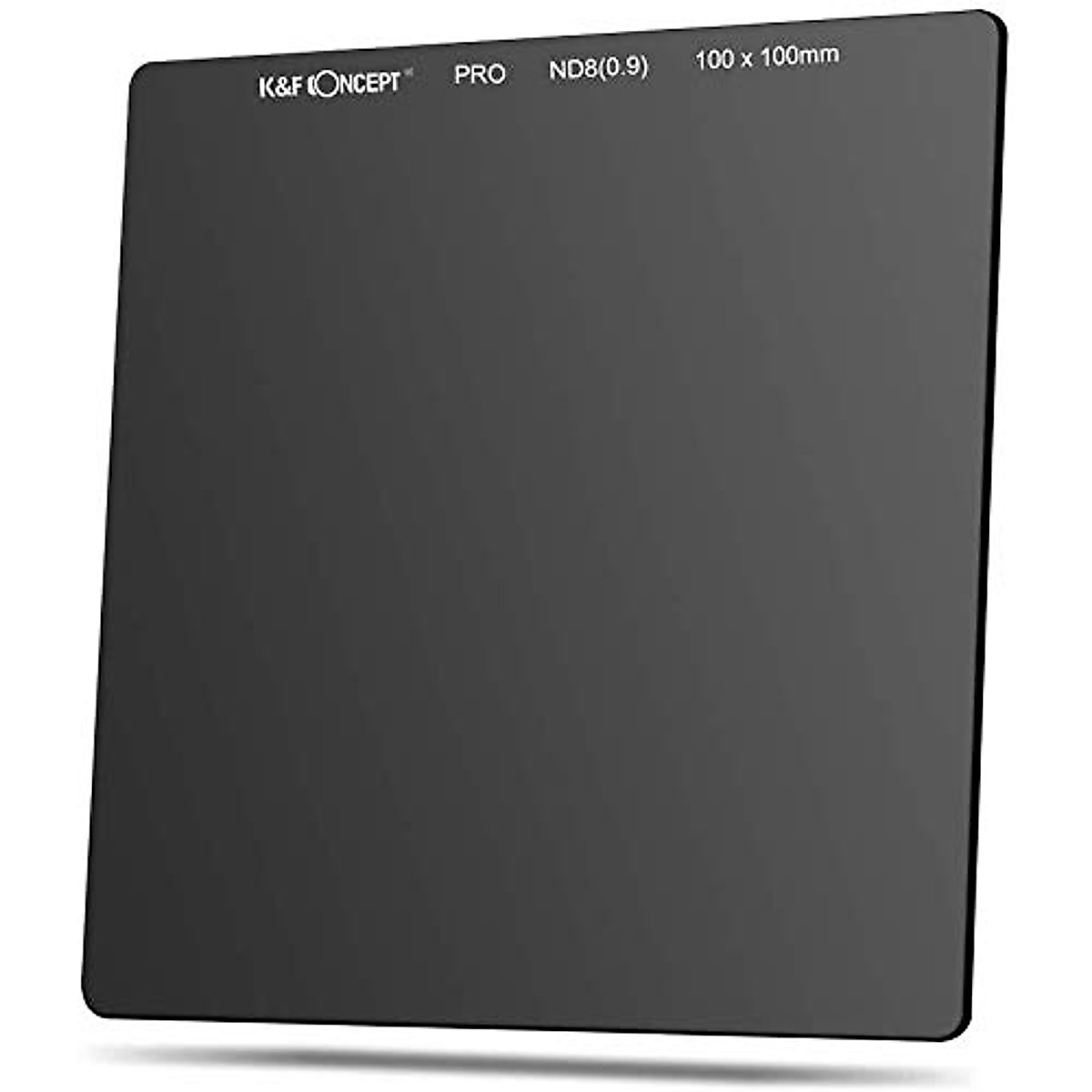 K&F Concept 100 x 100mm ND8 (3-Stop) Square Filter Ultra Slim HD 28 Multi-Layer Coatings Neutral Density Import AGC Optical Glass