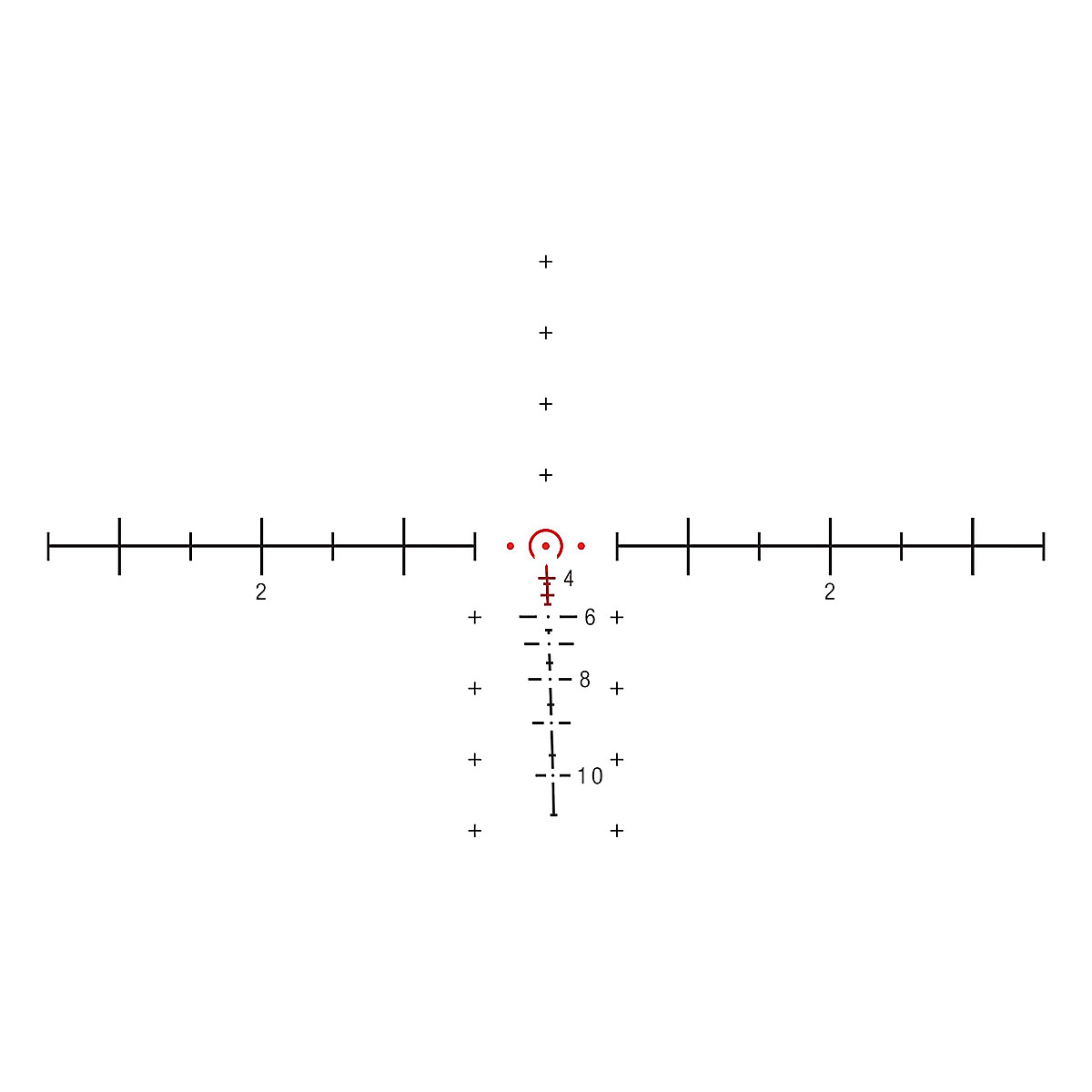Trijicon 4x32 ACOG with Red Horseshoe/Dot M855 RCO Reticle and Quick Release Mount