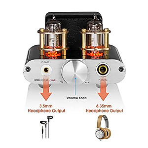 Vacuum Tube Headphone Amplifier Bluetooth 5.0 Receiver USB DAC