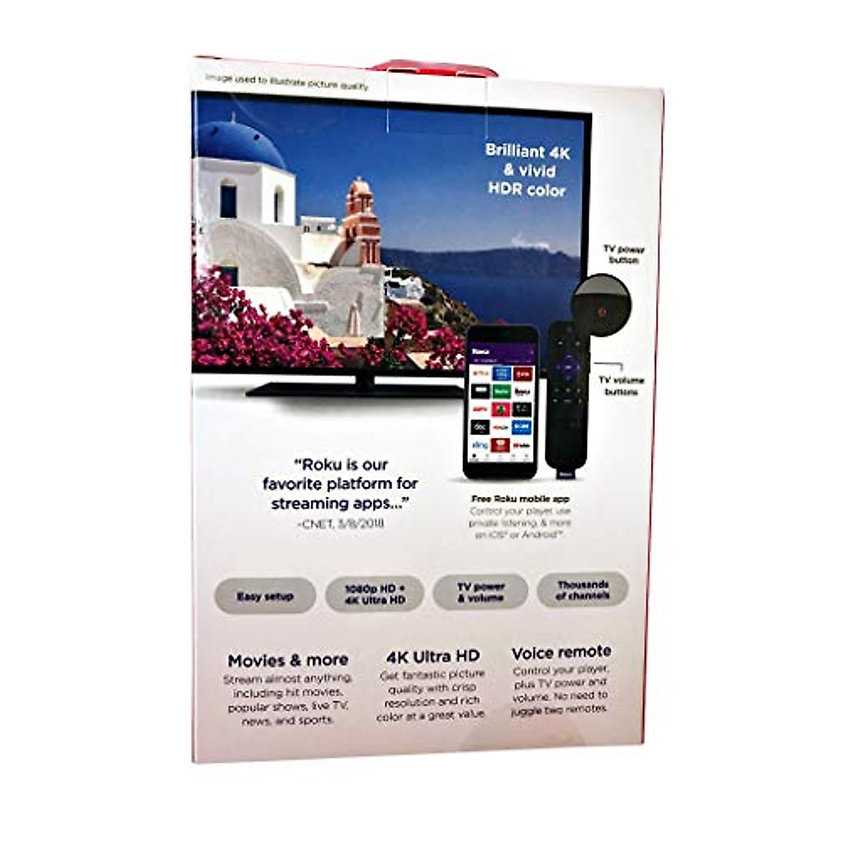 Roku Premiere+ 4K HDR Streaming Player