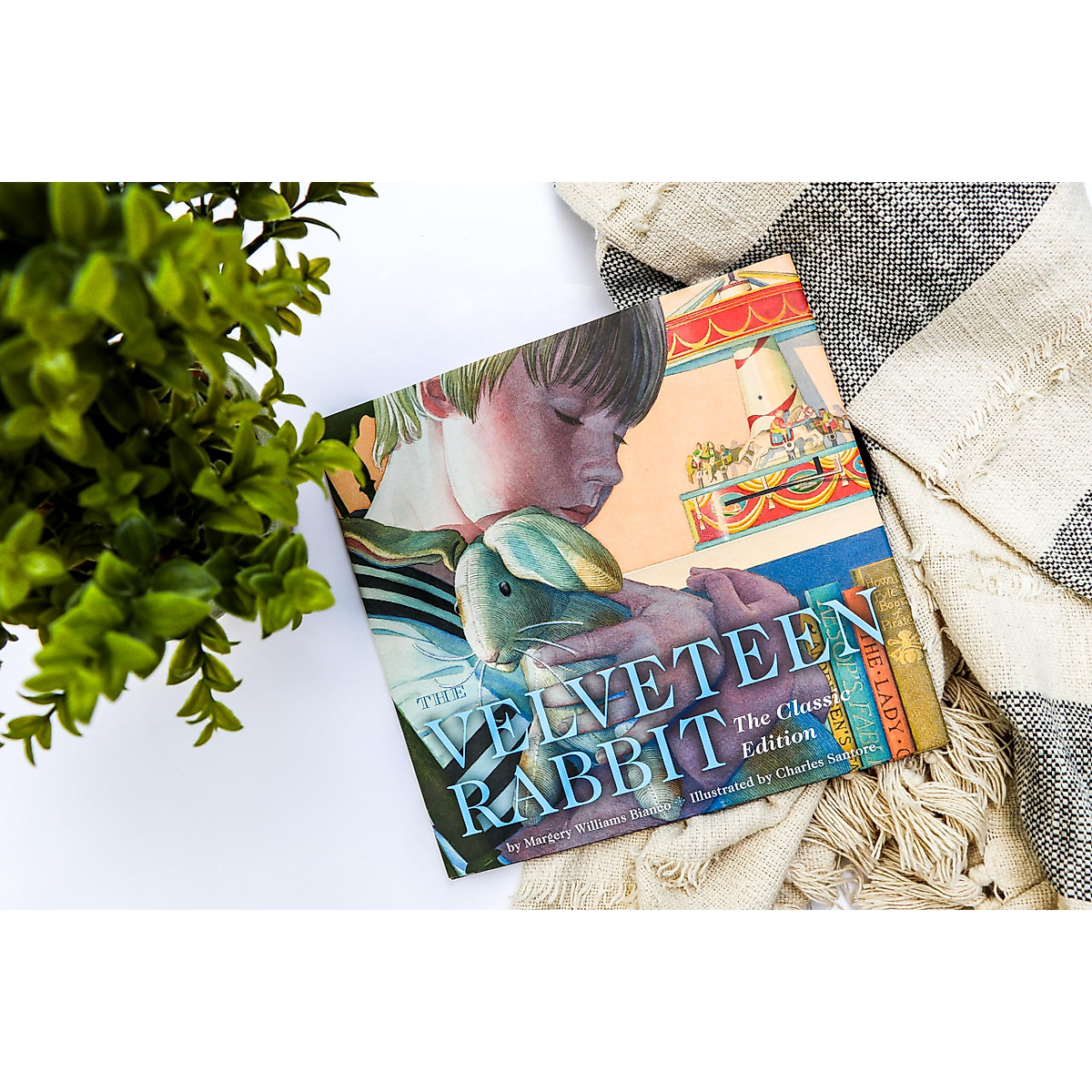 The Velveteen Rabbit Hardcover: The Classic Edition by acclaimed illustrator, Charles Santore (A Heartwarming Tale of Love and Magic) (Charles Santore Children's Classics)