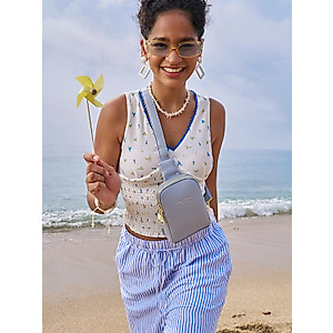 AOCINA INICAT Small Sling Bag Crossbody Vegan Leather Fanny Packs for Women Fashionable Chest Bag for Travel(0-Red)