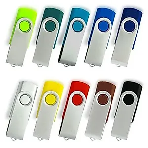 10 Pack , (64GB-8MB) USB Stick Flash Drive USB Thumb Drive Jump U Disk Pen Drive USB Memory Stick LOT (10PCS - 256MB)
