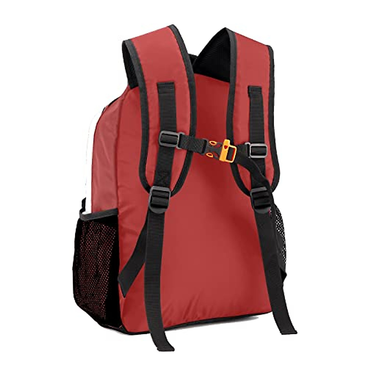 zaaprintblanket Personalized Red Cheerleaders Backpack with Name Shoulder Travel for Men Women Sport