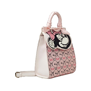 Danielle Nicole Minnie Mouse Monogram Backpack Standard, Pink