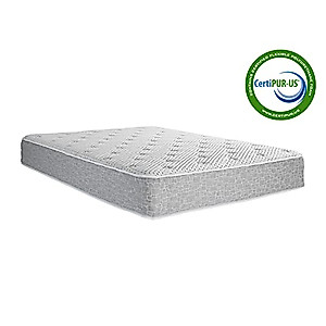 Tulo by Mattress Firm | 11 INCH Memory Foam Plus Coil Support Hybrid Mattress | Bed-in-A-Box | MED Firm Comfort | Queen