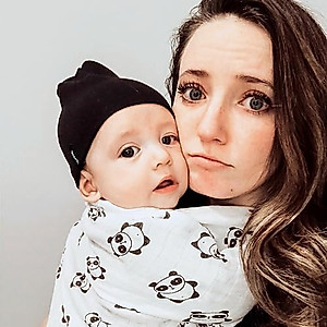 KiddyCare Baby Muslin Swaddle Nursery Blanket for Newborns | Bab Blankets for Boys/girls | Baby Cotton Blanket Gift for Newborn Babies 4-Pack