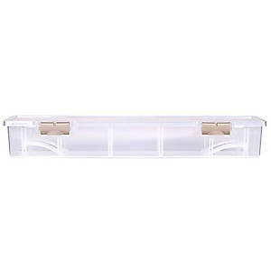 ArtBin 6999AB Fabric Strip Case - Crafts, Quiliting & Sewing Organizer, [1] Plastic Storage Case, Clear