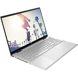 HP Pavilion x360 15.6" Touchscreen 2-in-1 Laptop Intel i3-1125G4 8GB RAM 256GB SSD Natural Silver - 11th Gen i3-1125G4 Quad-core - Integrated Intel UHD Graphics - in-Plane Switching (IPS) Technol