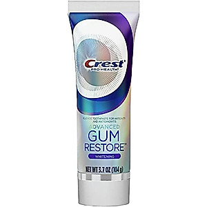 Crest Pro Health Gum Restore Advanced Whitening Toothpaste, 3.7 Oz (104g) - Pack of 2