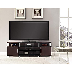 Ameriwood Home Carson TV Stand for TVs up to 70", Cherry