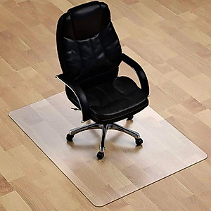 Jakarl Office Computer Desk Chair Mat for Hardwood Floor,Office Floor Mats for Rolling Chairs Hardwood Floor,Clear Floor Protector for Desk Chair on Hardwood