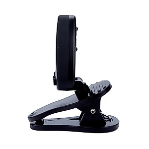 ENO MUSIC Solid Big Clip-on Professional Wind Instruments Alto Saxophone Tuner, Colorful LCD Display, Saxophone Accessories