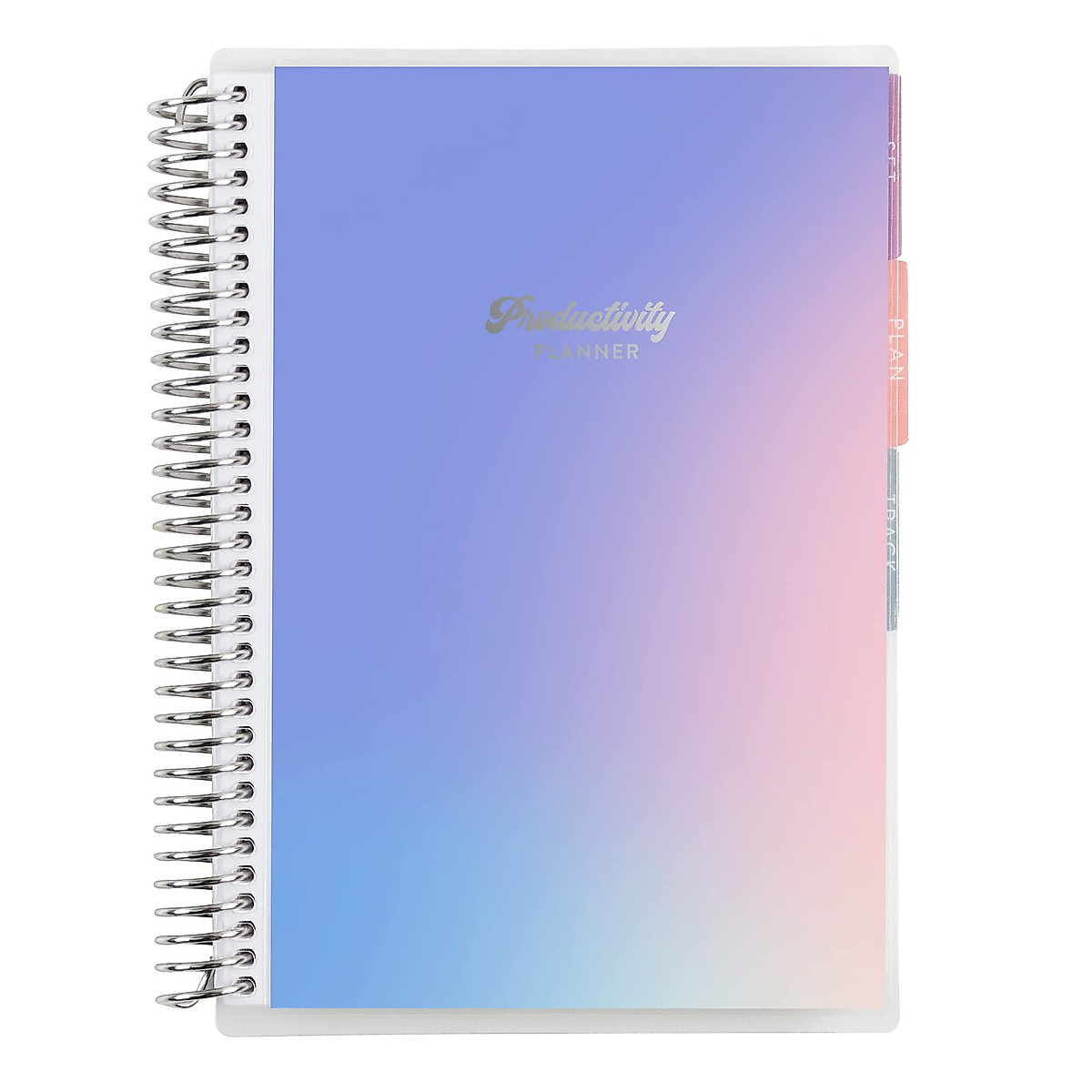 A5 Coiled Productivity Planner | All-in-One Project Checklists, Habit & Progress Trackers, Monthly Check-in's, Organizer & Journal | 160 pages, 80 lb. Mohawk Premium Paper, Designed by Erin Condren