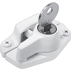 Defender Security U 9928 Sash Lock, single pack, White