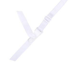 Women's Lace Garter Belt for Thigh High Stockings(White)