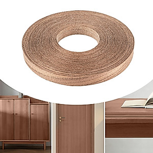 Wood Veneer Edging, Flexible Veneer Edging, Wood Veneer Tape, Easy Application Wood Edging for Restoration