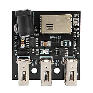 Gump's grocery 9V/12V to 5V 8A USB Power Bank Step-Down Boost Module Mini 3 USB Charging Module