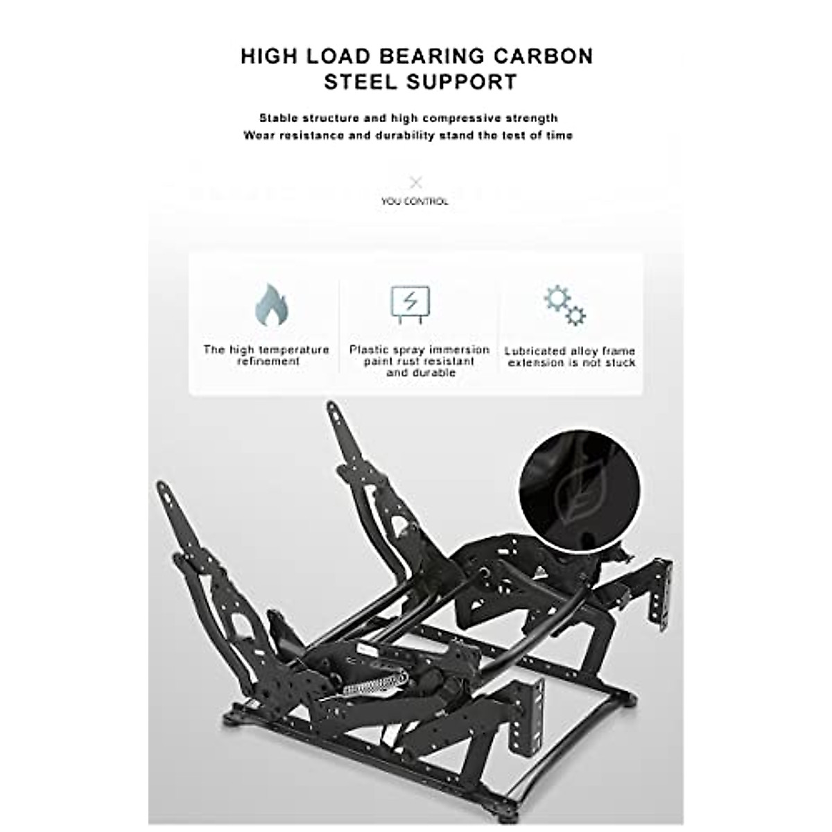 EMONIA Power Lift Recliner Real Leather Lift Chairs Recliners for Elderly with Massage and Heat for Elderly,OKIN Motor Lift Chairs,2 USB, 2 Cup Holder&4 Side Pockets (Black)