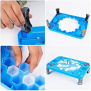 DR.DUDU Ice Breaker Game Save Penguin On Ice Block Family Funny Game Penguin Trap Activate Game Children's Day Gifts