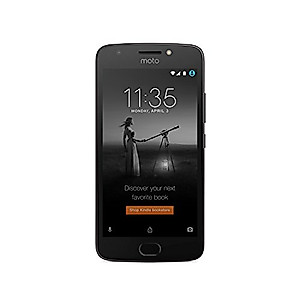 Moto E (4th Generation) - 16 GB - Unlocked (AT&T/Sprint/T-Mobile/Verizon) - Black - Prime Exclusive - with Lockscreen Offers & Ads