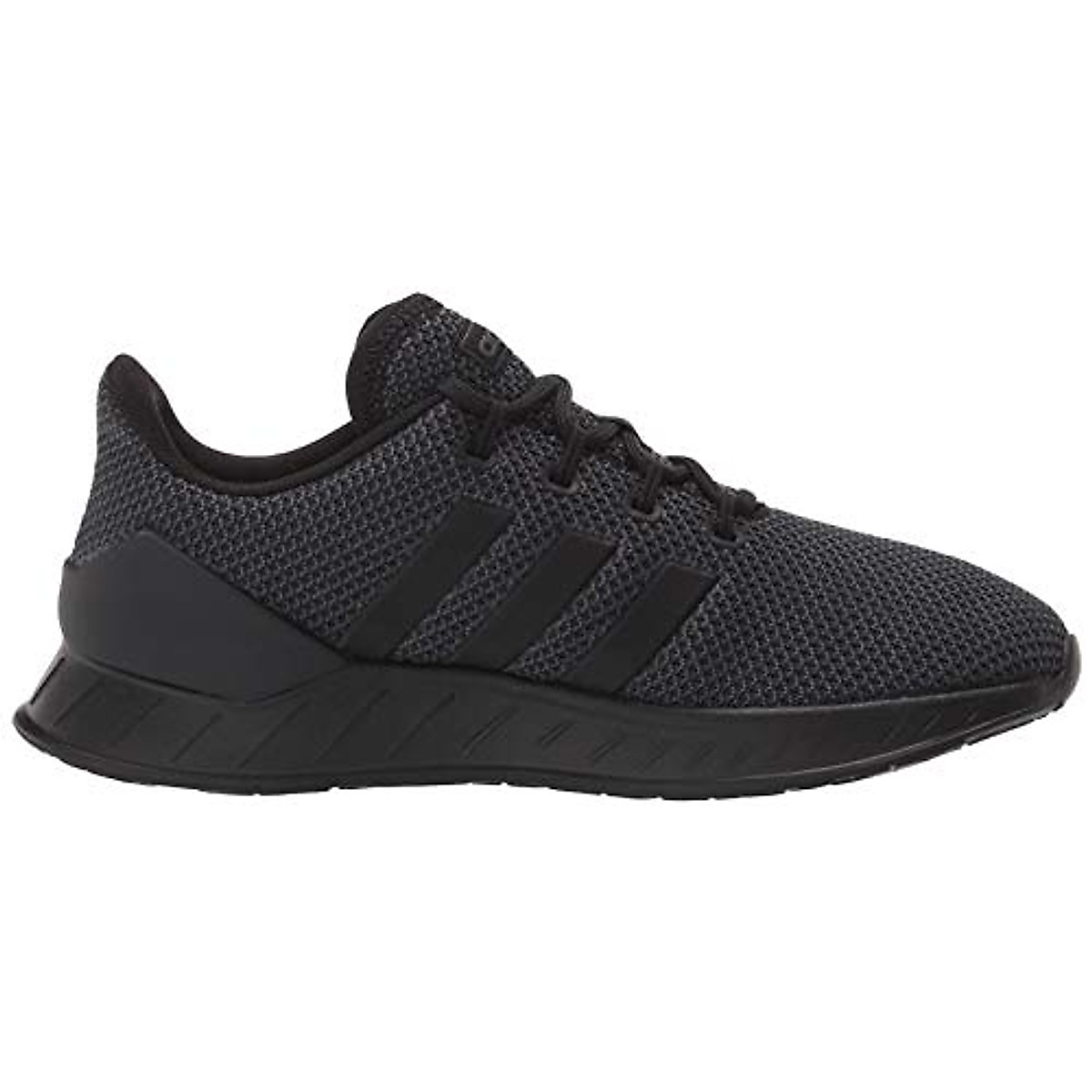 adidas Men's Questar Flow Nxt Running Shoe, Black/Black/Grey, 10.5