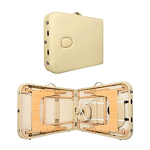 ALUKAP Foldable Chair 185X70cm Folding Beauty Bed Professional Portable Spa Massage Tables Foldable with Bag Salon Furniture Wooden