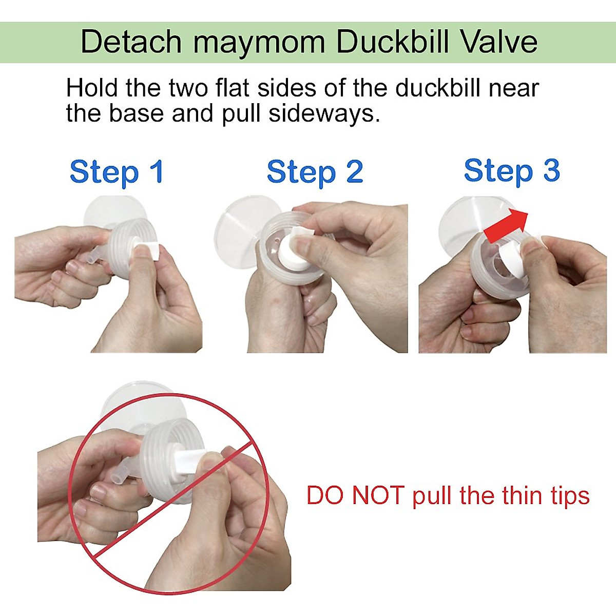 Maymom 6 Count Duckbill Valves Compatible with Spectra S1 Spectra S2 Spectra 9 Plus. Not Original Spectra Pump Parts Replace Spectra Duckbill Valve Not Original Spectra S2 Accessories (White x 6)