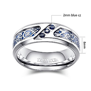 ringheart Couple Rings Matching Ring 1.5ct AAA Cz Womens Wedding Ring Sets for Him and Her Wedding Bands