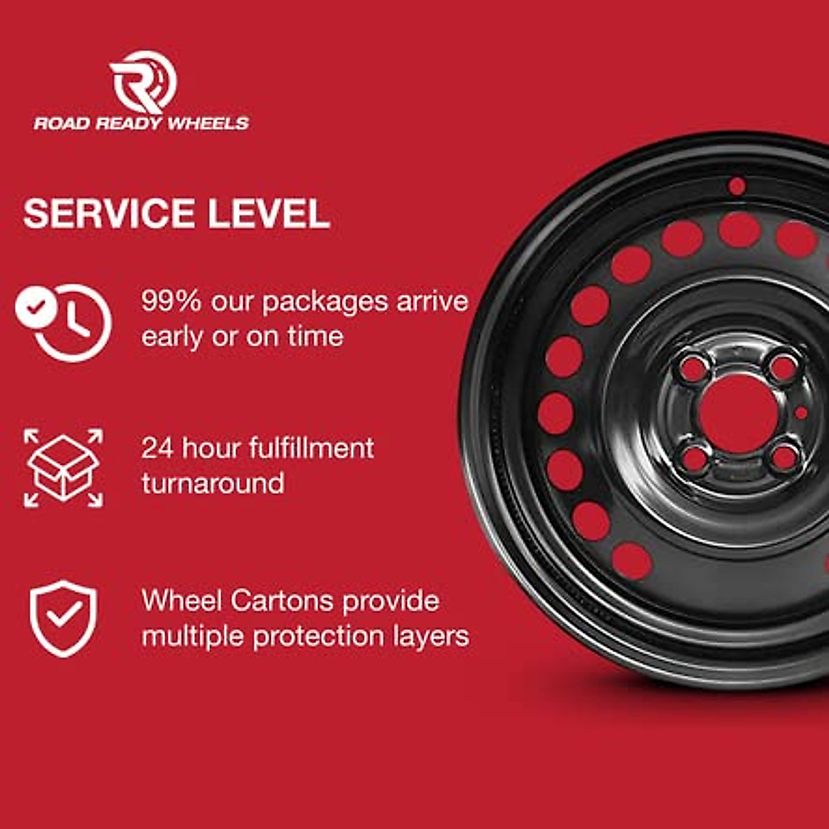 For 2015-2018 Ford Focus 16 Inch Painted Silver Rim - OE Direct Replacement - Road Ready Car Wheel