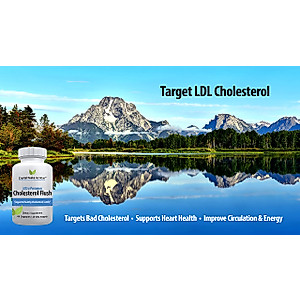 CRYSTAL PEAKS NUTRITION Cholesterol Supplement - All-Natural Ingredients to Support Normal HDL and LDL Colesterol Levels. Supports Optimal Circulation. 60 Capsules