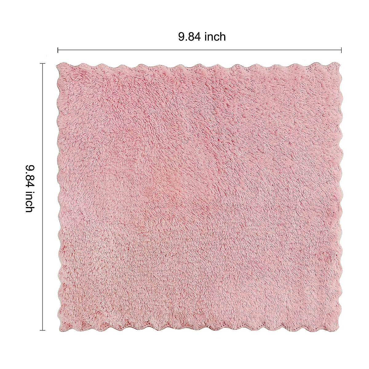 YesTree Kitchen Dish Towel, 8 Packs Super Absorbent Coral Velvet Dish Towels, Double-Sided Premium Drying Towels for Dishes, Bar Towels and Tea Towels, Washable Nonstick Oil Fast Drying