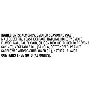 Amazon Brand - Happy Belly Smoked Almonds, 16 ounce (Pack of 1)