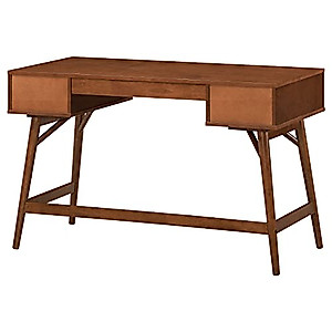 Coaster Furniture 3-Drawer Writing Desk Walnut 800744