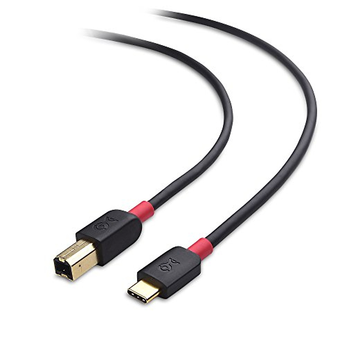 Cable Matters USB C Printer Cable 13.1 ft (USB C to USB B Cable, USB B to USB C Cable) Compatible with Printer, MIDI Controller, MIDI Keyboard and More in Black - 13.1 Feet