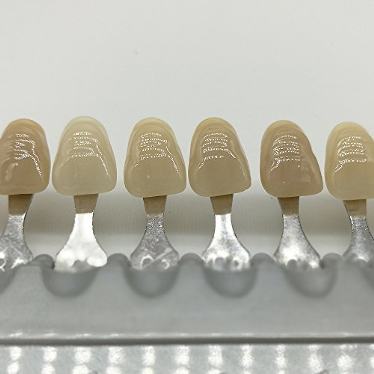 Plutusdental Shade Guide Porcelain Dental Dentist Materials 16 Colors Shade Guide Teeth, Dental Care And Teeth Whitening (Dental-16Color)