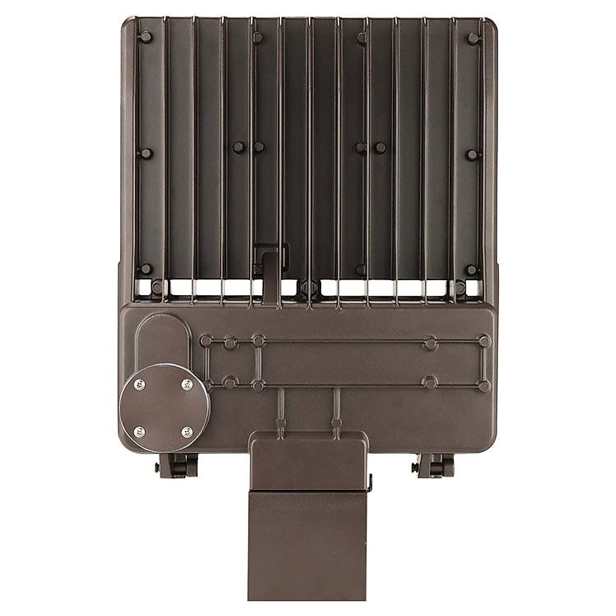 100W LED Pole Light with Photocell - 120-277VAC - 5000K - IP65 LED Shoebox Light - Direct Mount LED Parking Lot Light, 14200 Lumens, 0-10V Dimmable, UL Listed - DLC Premium Listed - 5 Years Warranty