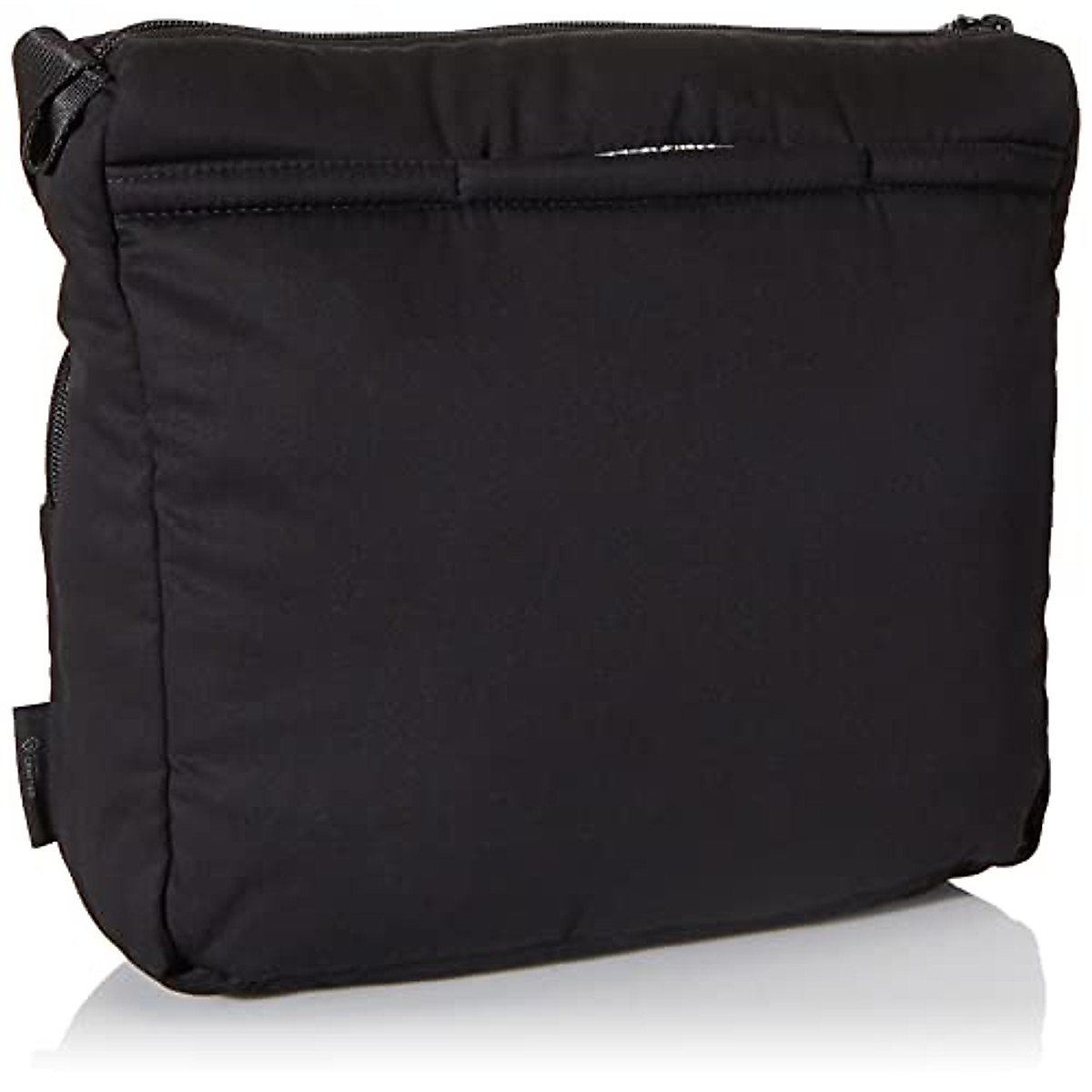 Vera Bradley Women's Cotton Utility Crossbody Purse, Black - Recycled Cotton, One Size