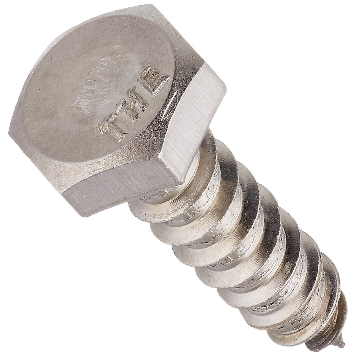 The Hillman Group 832000 1/4 x 1-Inch Stainless Steel Hex Lag Screw, 50-Pack