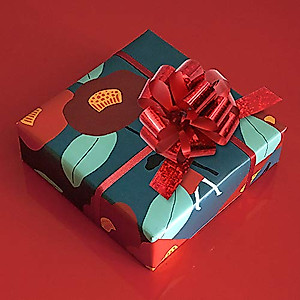 24PCS Gift Pull Bows- 4" Wide,6 Colors Gift Wrapping Christmas Wedding Valentine's Day Present Decoration Pull Bows