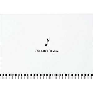 Music Note Cards (Stationery, Boxed Cards)