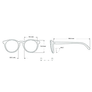 Sunski Dipsea - Polarized Recycled Sunglasses (Champagne, Brown)